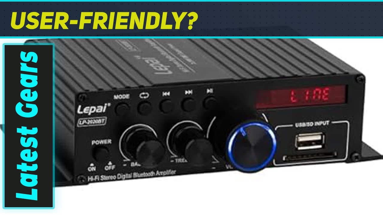 Lepai LP-2020BT: Best Budget Bluetooth Amplifier? - YouTube