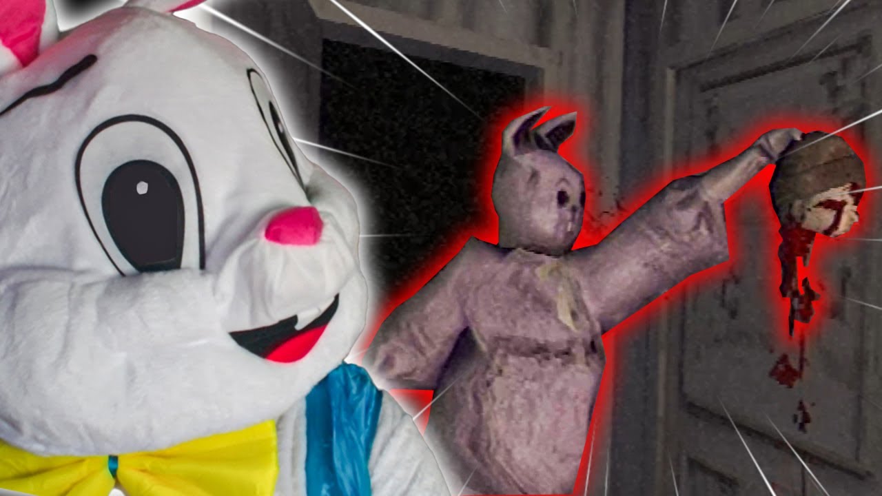 THIS EASTER BUNNY IS CRAZY HES KILLING EVERYONE!! (Murder House) - YouTube