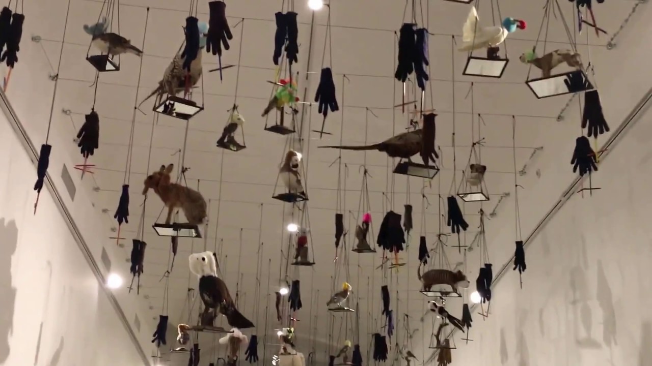 Annette Messager exhibition at Villa Medici - YouTube