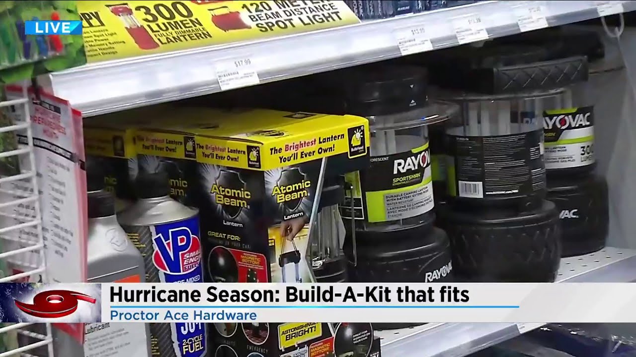 Building a hurricane kit that fits - YouTube