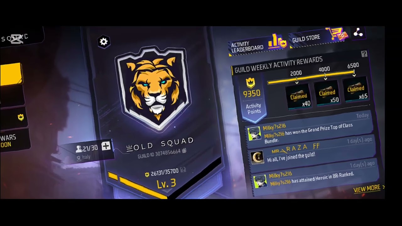 Best guild old squad - YouTube