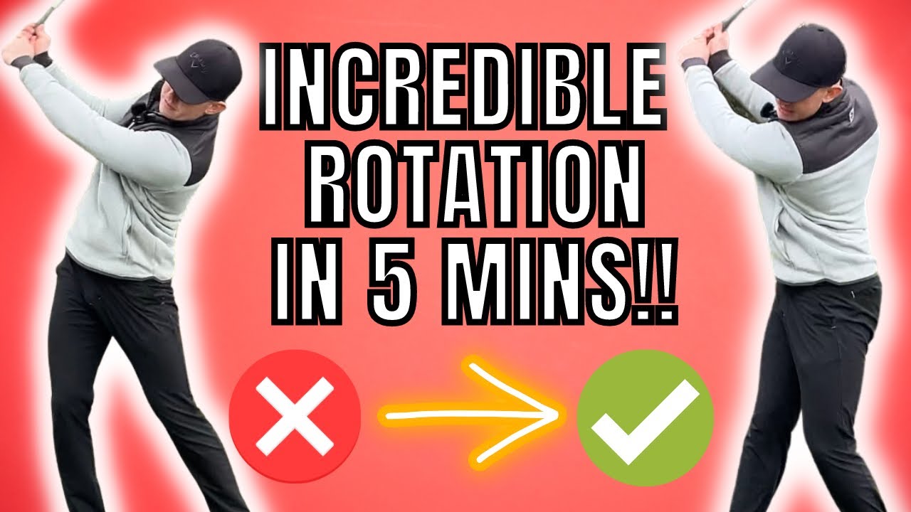 Do This For 5 Minutes A Day For Amazing Backswing Rotation!!! - YouTube