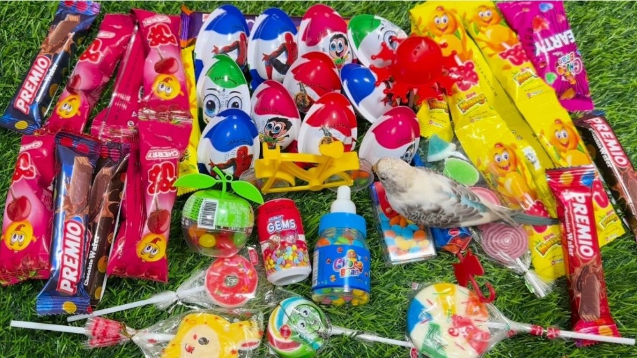 Candy Lollipops and Sweets | Yummy Rainbow Lollipops Unpacking | ASMR ...