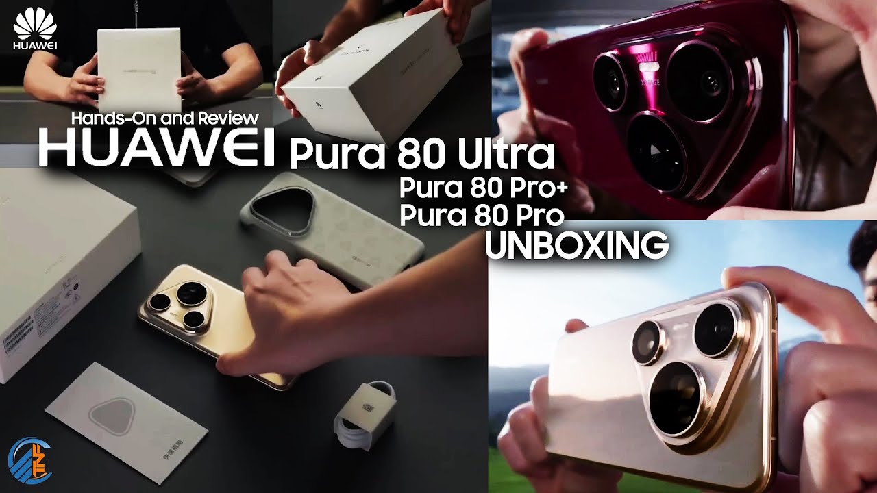 Huawei Pura 80 Ultra & Pura 80 Pro Unboxing & Hands-On Review! - YouTube