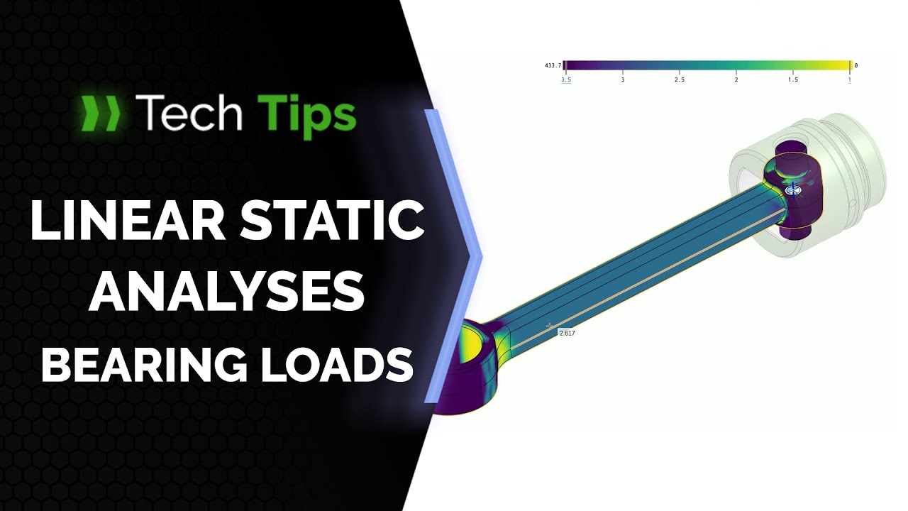 Perform Linear Static Analyses with Bearing Loads in Onshape - Tech Tip ...