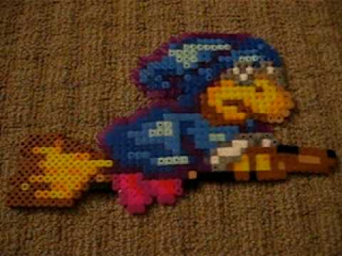 Perler Bead Sprites I made. - YouTube