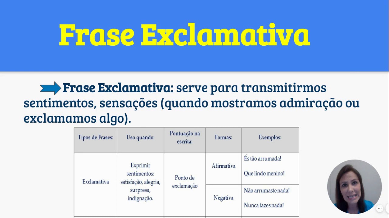 Exemplo De Frase Declarativa Atividades Sobre Tipos De Frases 6 Ano