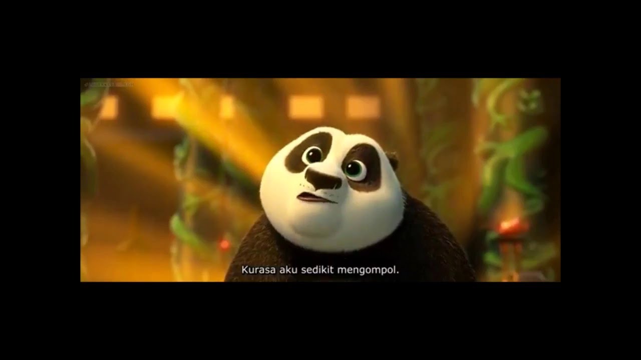 Poo with his father Li - Funnies Part of Kungfu Panda 3 - YouTube