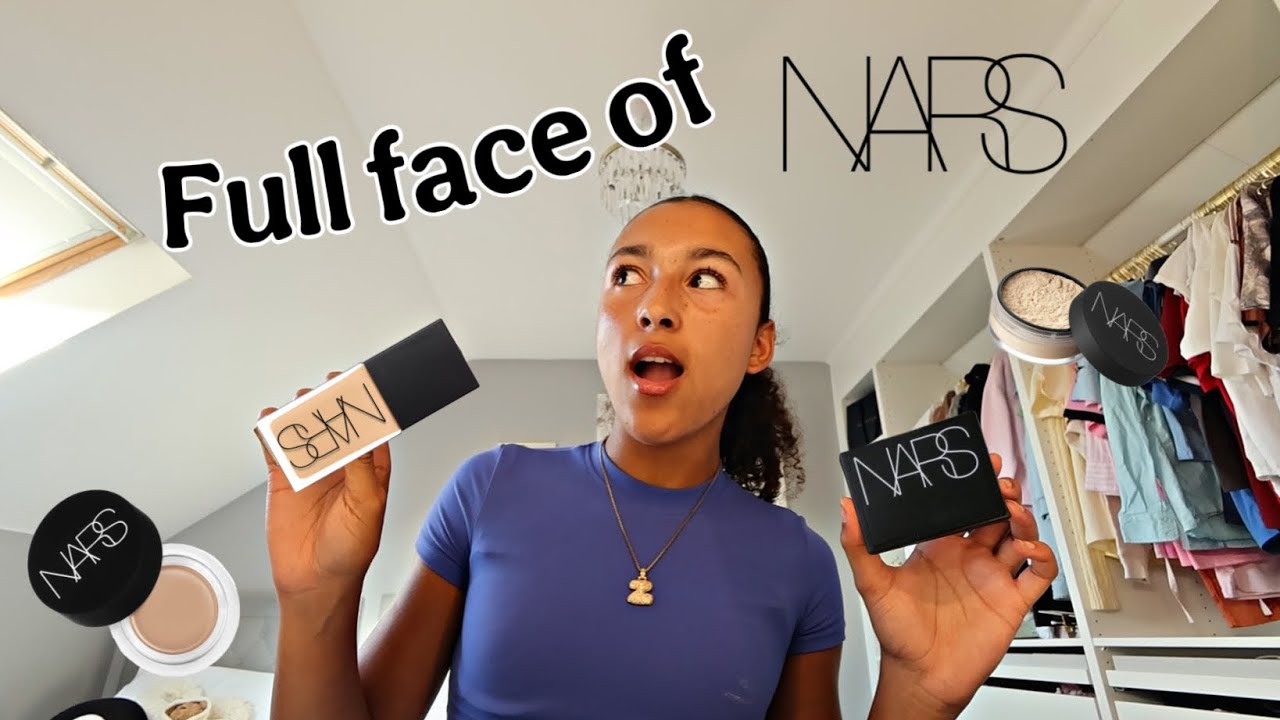 Doing a FULL FACE of NARS COSMETICS!! Makeup routine - YouTube