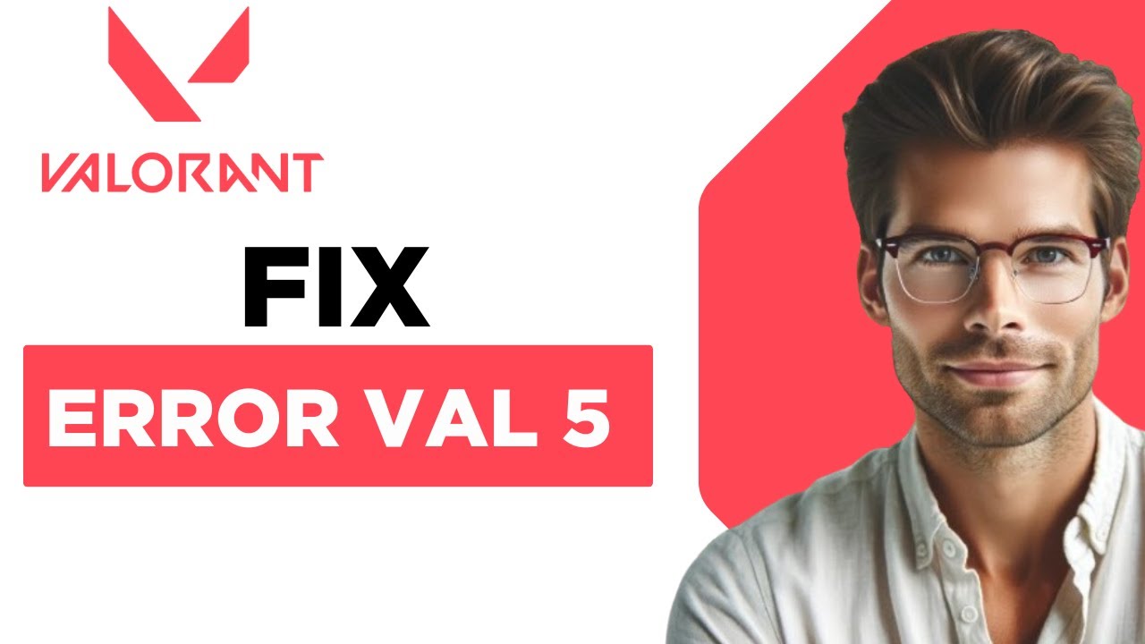 How to Fix Valorant Error Code VAL 5 The Game Has Lost Connection - YouTube