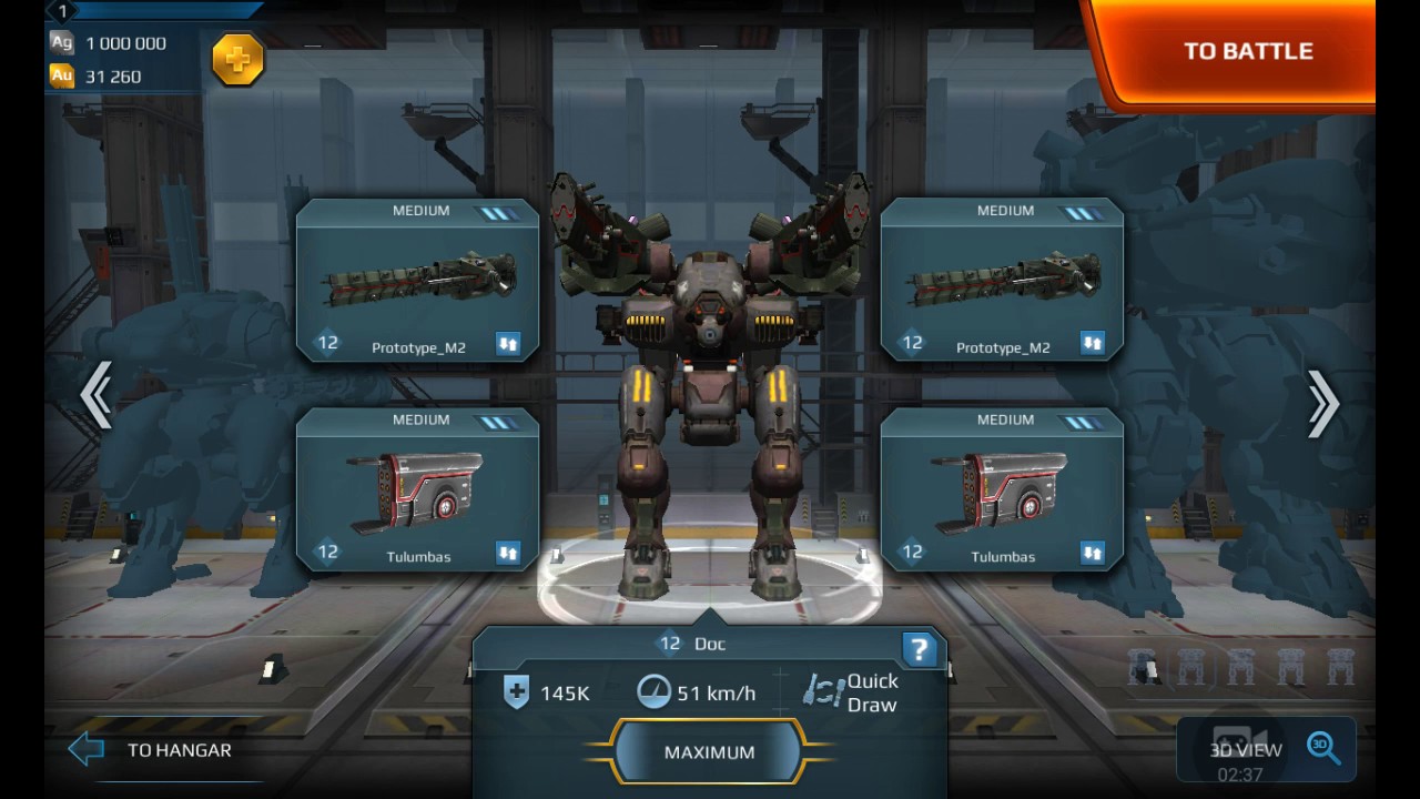 Walking War Robots (prototype testing) - YouTube