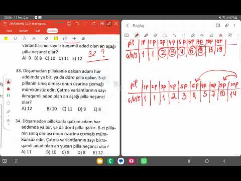 Pilləkən sualının izahı