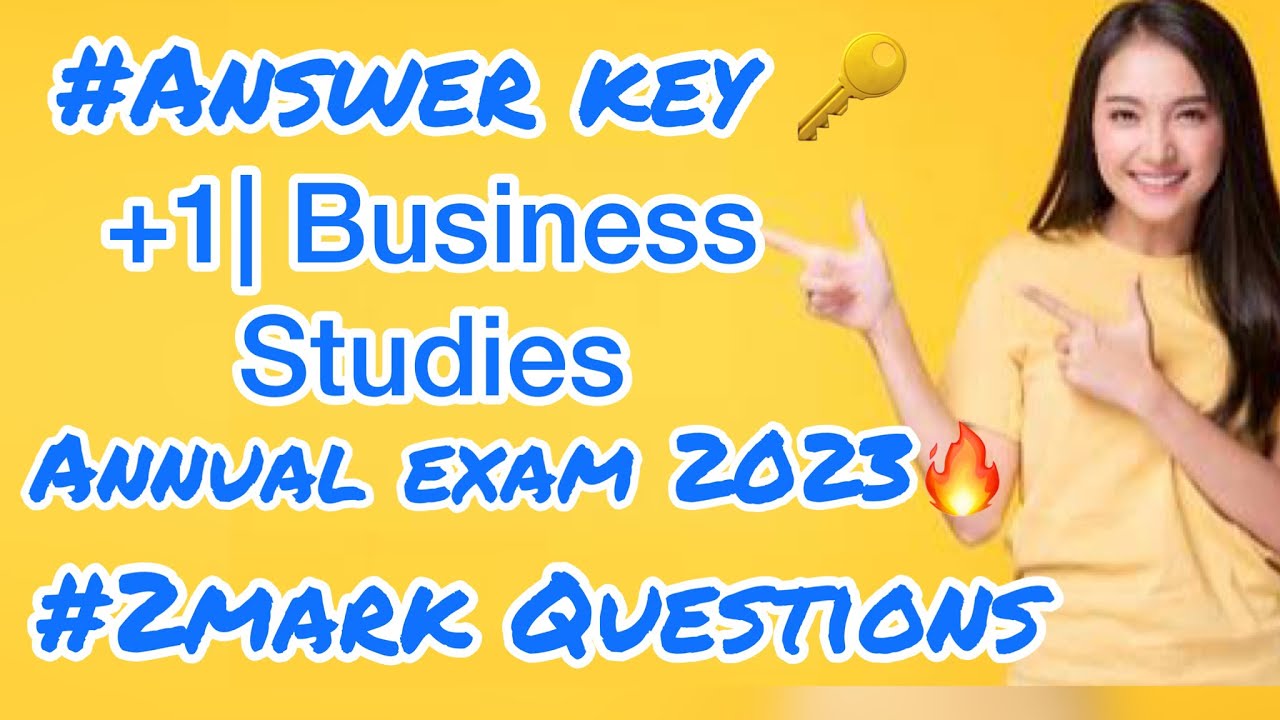 Answers 1 Business Studies Annual Exam 2023 2marks answers-1-business-studies-annual-exam-2023-2marks