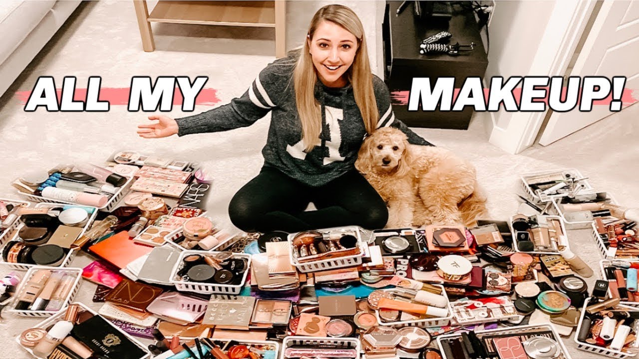 I Spent TENS OF THOUSANDS On High-End Makeup?! *My Entire High-End ...