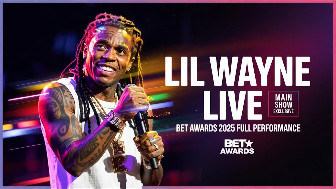 Lil Wayne BET Awards 2025 Live Performance | Full Main Show Hip Hop ...