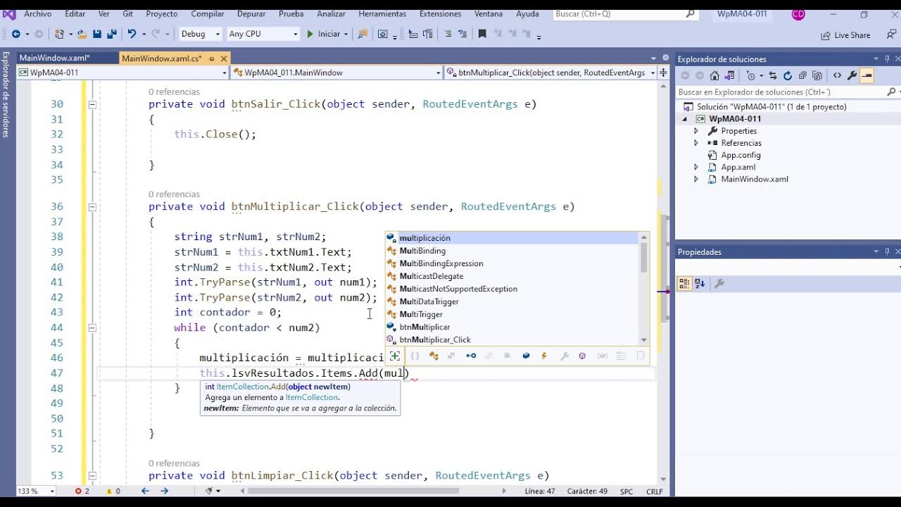 VI MA04 011 Multiplicación por sumas sucesivas While - YouTube