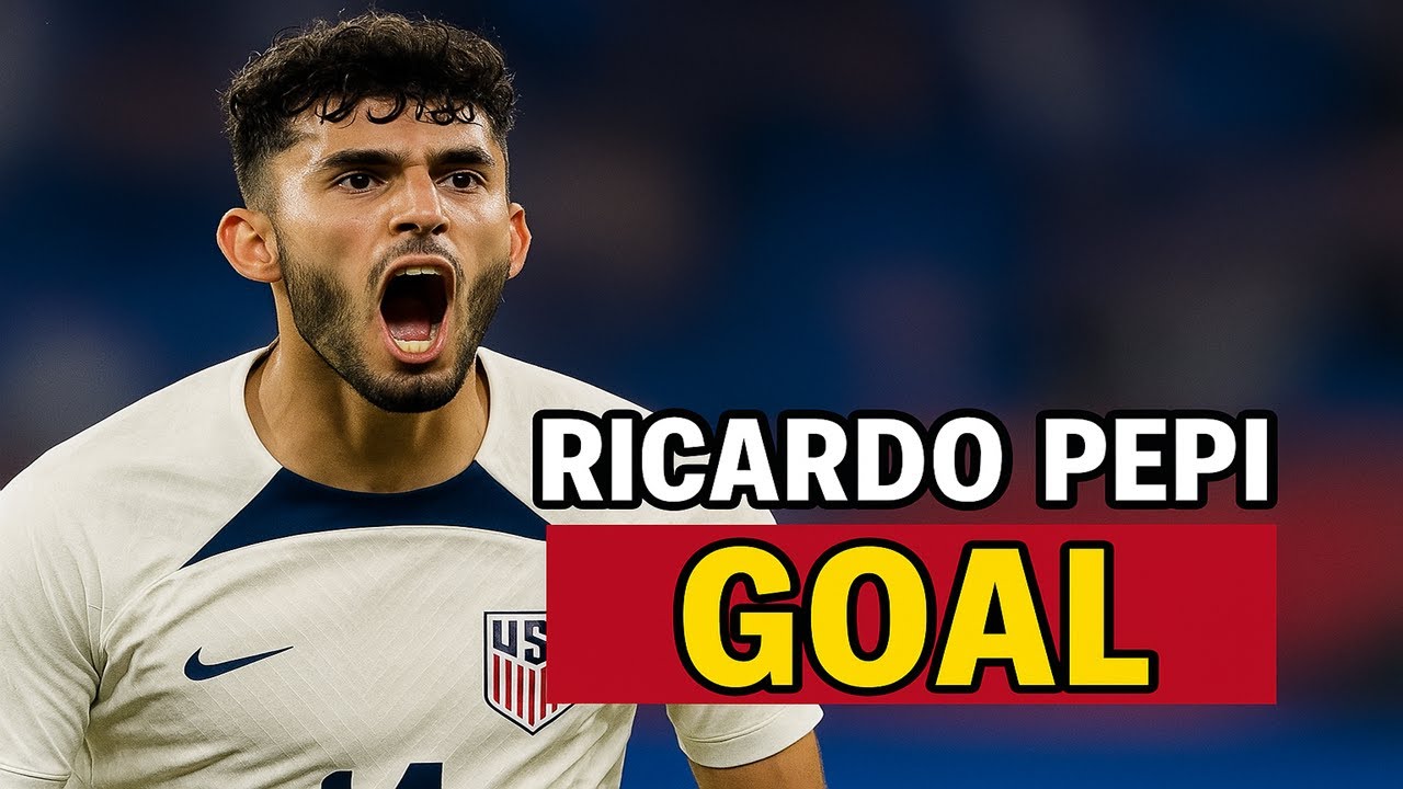 Ricardo Pepi delivers a stunning goal for the USMNT! A moment of ...