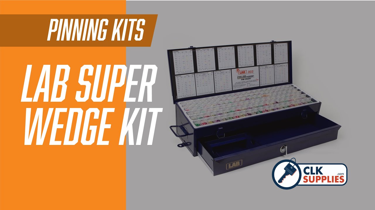 LAB SUPER WEDGE Universal Kit .003 w/pins from clksupplies.com - YouTube