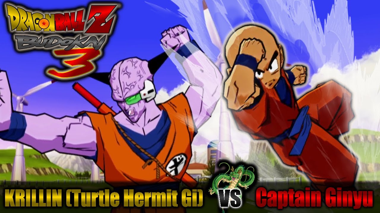 Dragon Ball Z Budokai 3 Krillin (Turtle Hermit Gi) vs Captain Ginyu ...
