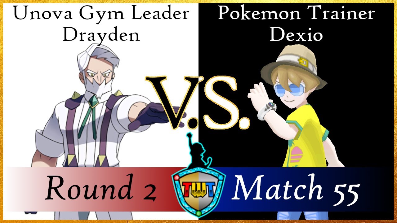 TWT Round 2 Match 55 - Unova Gym Leader Drayden V.S. Pokemon Trainer ...