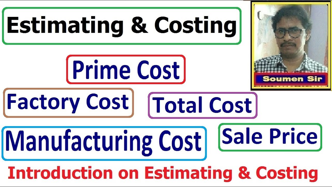 Estimating & Costing | Prime Cost | Factory Cost | Manufacturing Cost ...
