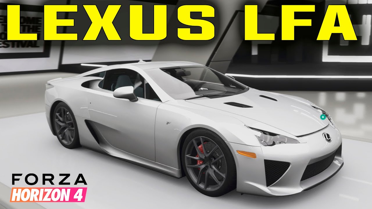 Lexus LFA, la factoría Toyota apuesta fuerte en Forza Horizon 4 - YouTube