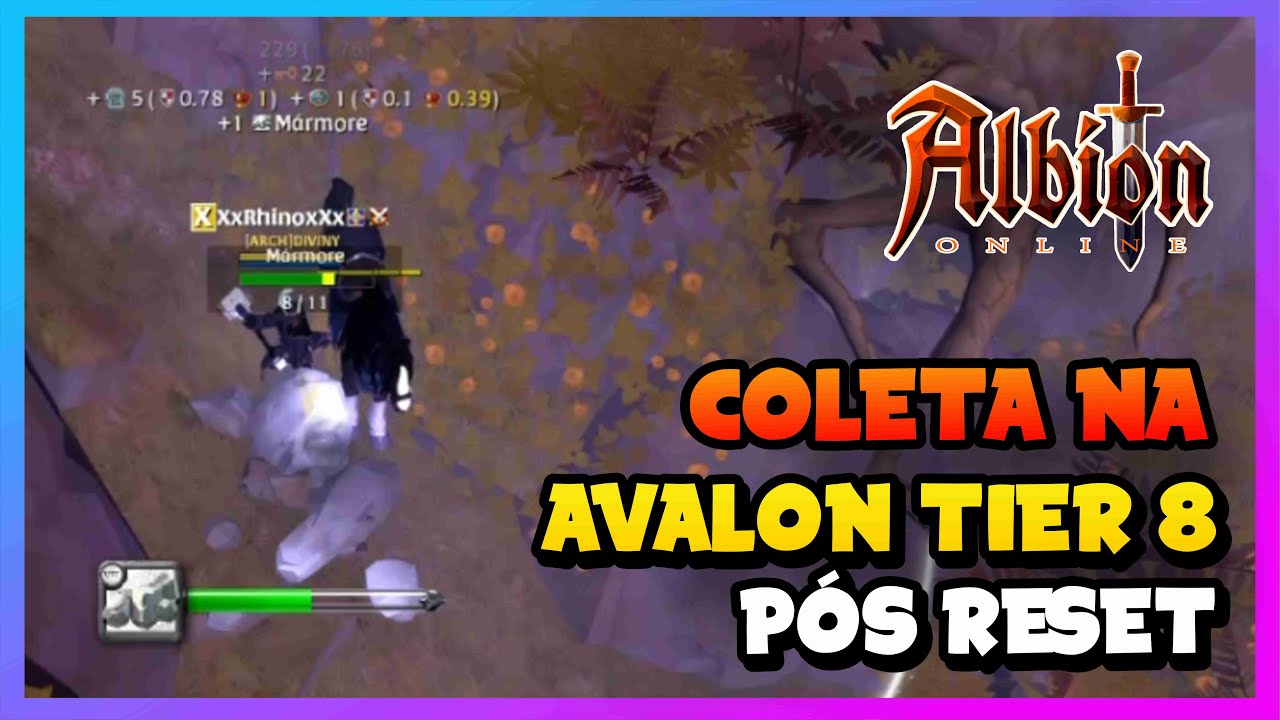 💰 Coleta na Avalon Tier 8 ( Pós-Reset ) | Albion Online - YouTube