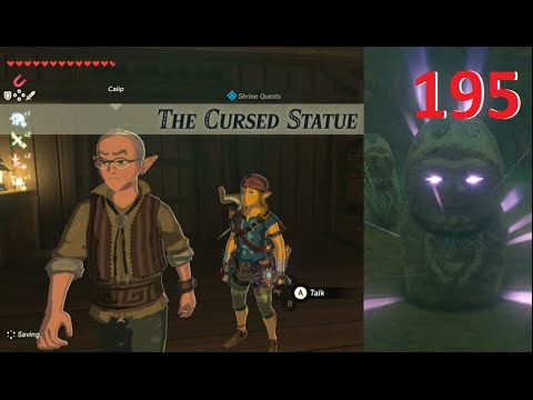Zelda Botw - The Cursed Statue, Kam Urog Shrine (Trial of Passage ...