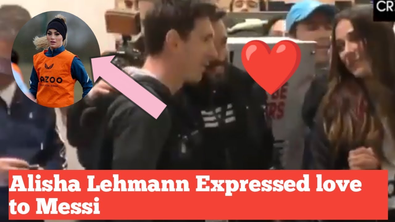 Lionel Messi crazy girl fan purpose in public viral video | Alisha ...