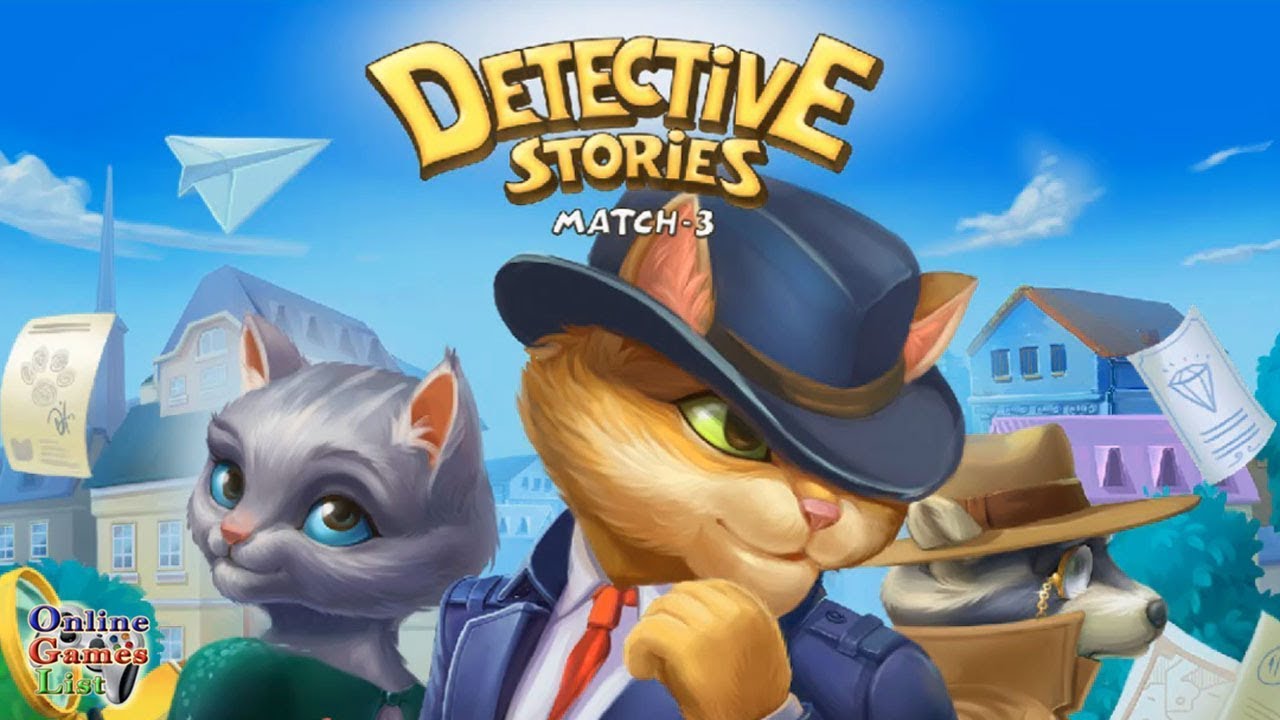 Detective Stories match-3 (Android iOS) Gameplay ᴴᴰ (Beta) - YouTube