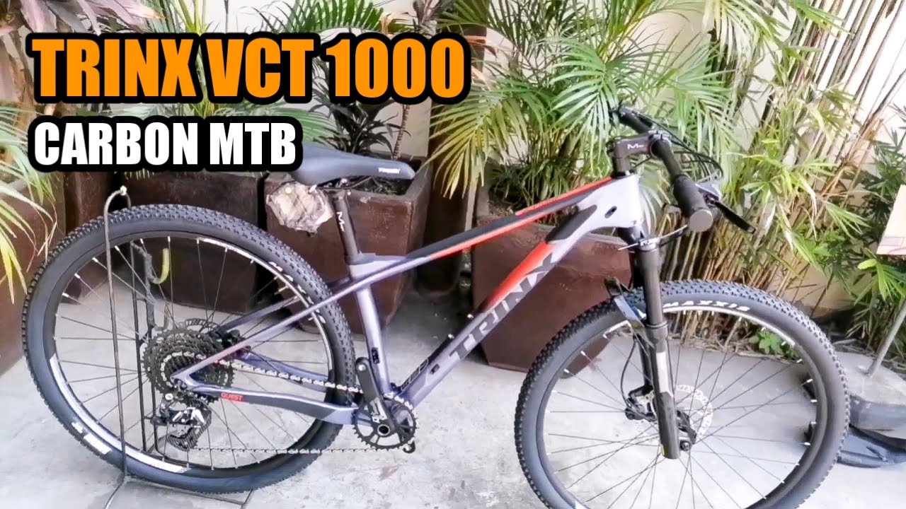 TRINX VCT 1000 CARBON MOUNTAIN BIKE CHECK - YouTube