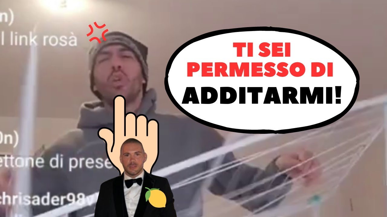 🍋👈 LICCARDO ROSARIO si ESPRIME: "IL SIGNOR M mi ha ADDITATO!" - YouTube