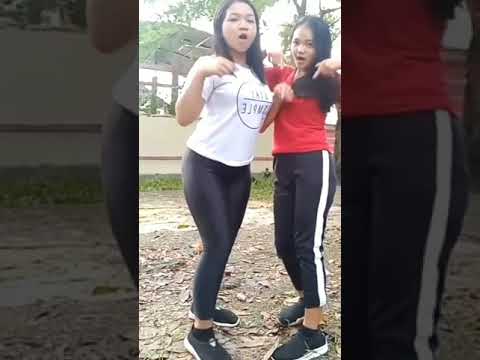 Gerak pakai legging Kilap Tiktok(1)