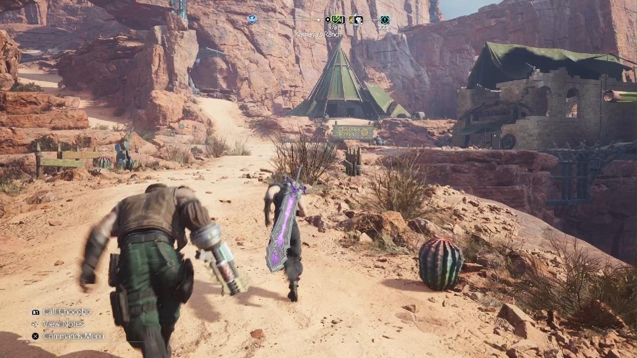 FINAL FANTASY VII REBIRTH - How to reach cosmo canyon scenic spot - YouTube