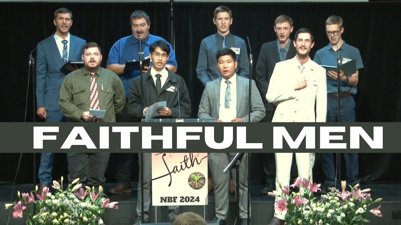 Faithful Men - choir item at National Baptist Fellowship #NBF2024 - YouTube