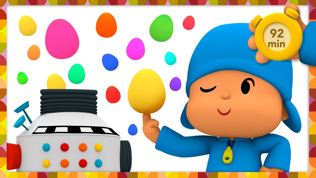 🤯 POCOYO AND NINA - This Machine Is Crazy [92 min] ANIMATED CARTOON for ...