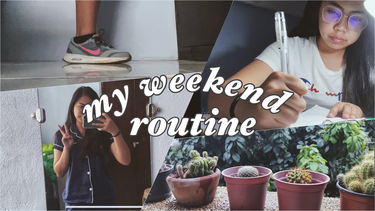 vlog 1: my weekend routine - YouTube