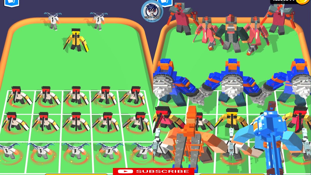 CRAFT CHAINSAW MERGE: Merge Craft Monster Run - Merge Master Android ...