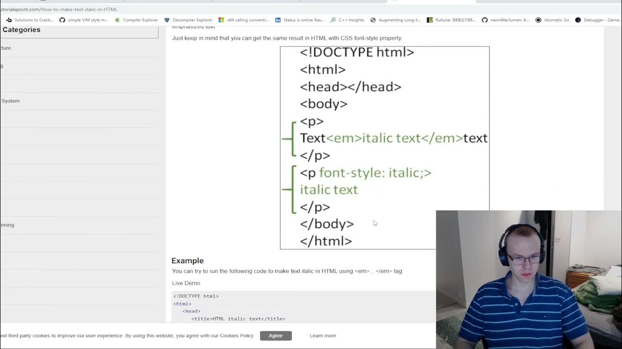 C HTML Code Generation | Generating a HTML representation from Markdown - YouTube