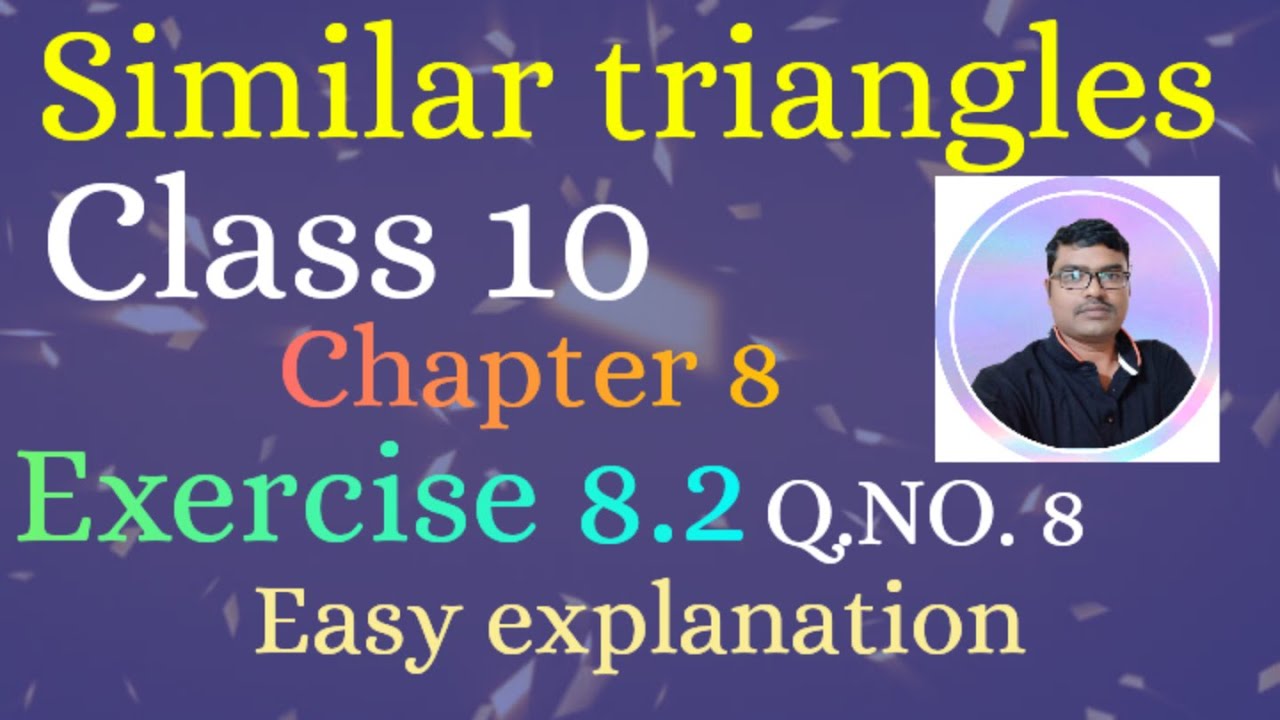 Similar Triangles Class 10 Exercise 8 2 In Telugu 8th Question AP similar-triangles-class-10-exercise-8-2-in-telugu-8th-question-ap