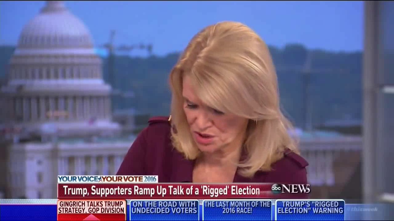 Newt Gingrich FULL Interview ABC This Week w/ Martha Raddatz - 10/16/16 ...