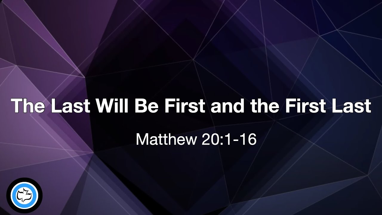 The last will be forst and the first last - YouTube