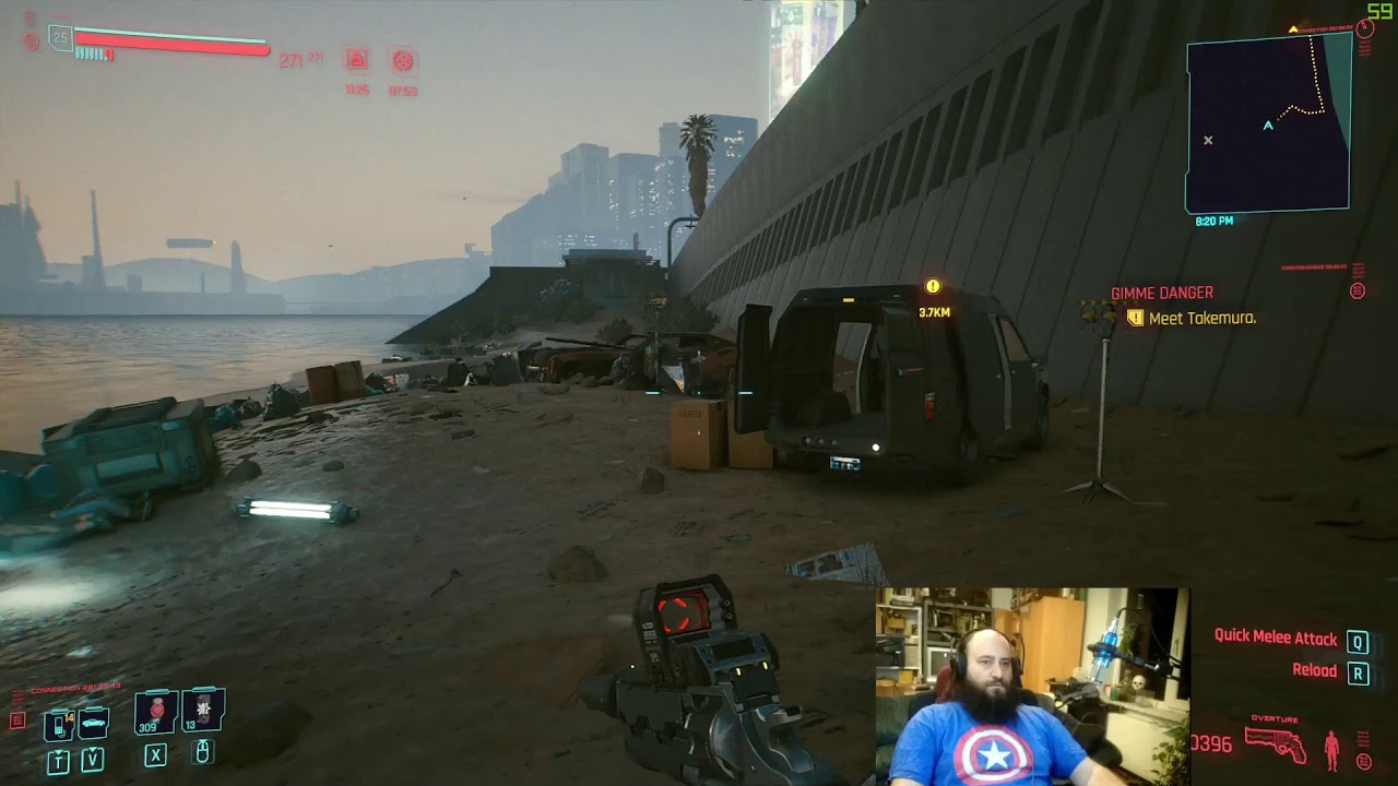 the sky above the port was the color of television tuned to a dead ...