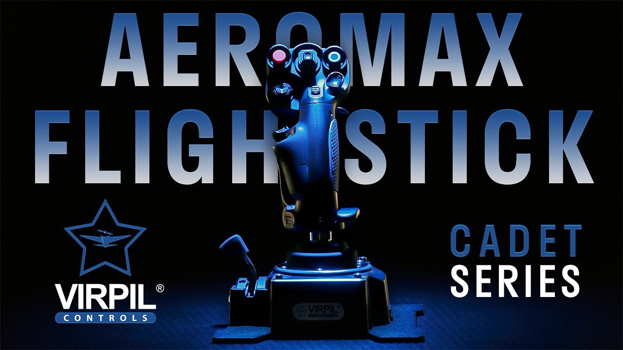 VPC CDT-AEROMAX Flightstick — Teaser | VIRPIL Controls - YouTube