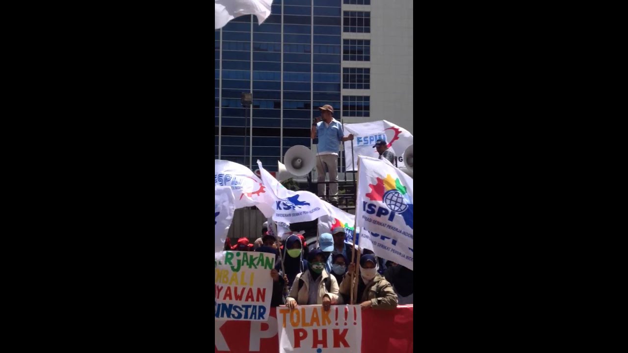 Stop PHK sepihak yang dilakukan PT.Sunstar Engineering Indonesia - YouTube