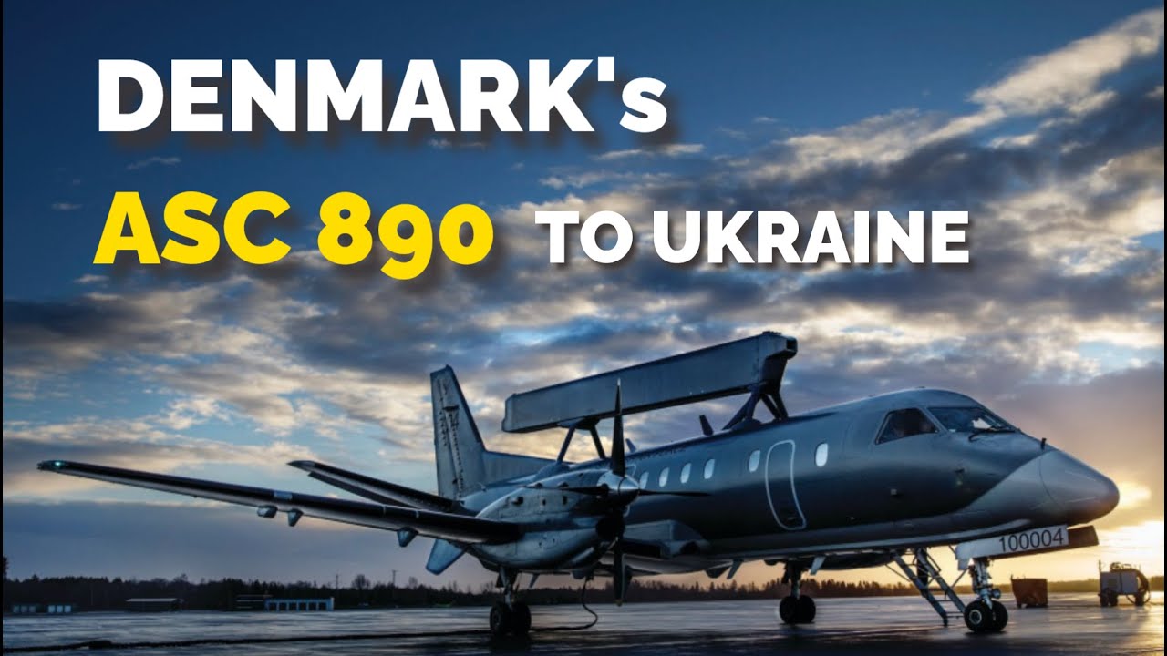ASC 890 to Ukraine: Sweden’s High-Tech Gift Enhances F-16 Power - YouTube