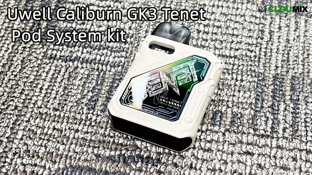 Uwell Caliburn GK3 Tenet Pod System Kit Unboxing - YouTube