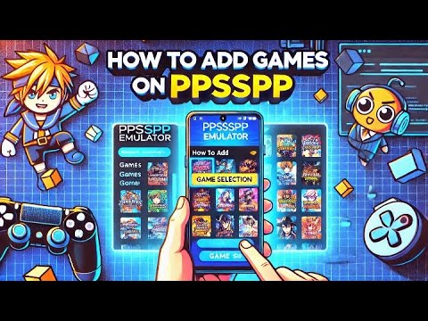 PPSSPP Emulator में Games कैसे Add करें| PSP 2025 | @GamerHydra212 ...