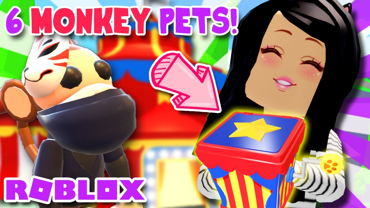 NEW 🎪6 NEW MONKEY PETS & CIRCUS🎪 Update in ADOPT ME ROBLOX TEA NEWS ...