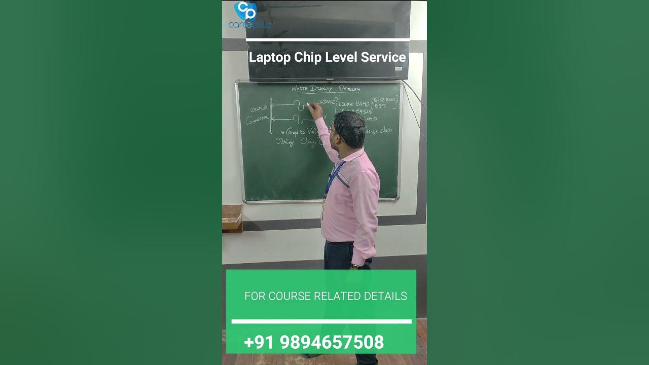 White Display problem checking steps in Laptop - YouTube